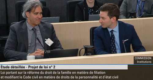 Alain Roy agit à titre de conseiller spécial du ministre de la Justice ...